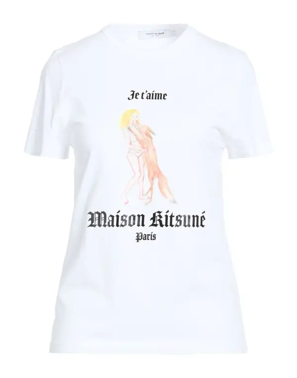 Maison Kitsuné Printed Jersey T-shirt