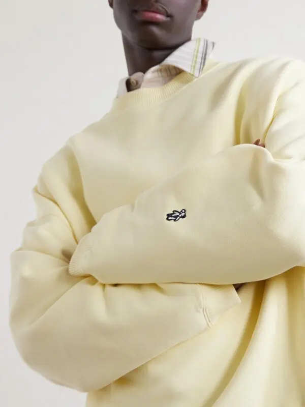 THE ELDER STATESMAN Oversized Cotton-jersey Sweatshirt