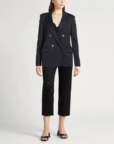 Liu Jo Jacquard Houndstooth Double-breasted Blazer