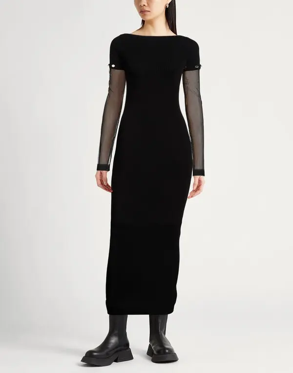 Sportmax Maxi Dress In Viscose And Polyester