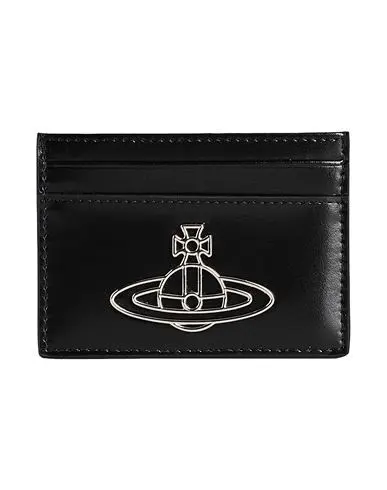 VIVIENNE WESTWOOD Cardholder Cow Leather - Black