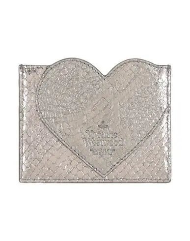 VIVIENNE WESTWOOD Cardholder Leather - Silver
