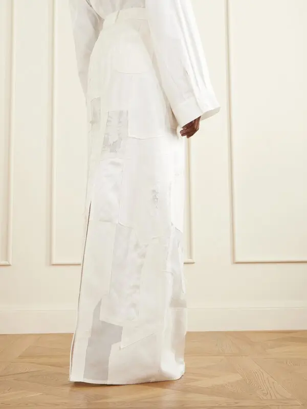Ralph Lauren Natallia Cotton Maxi Skirt - Neutrals