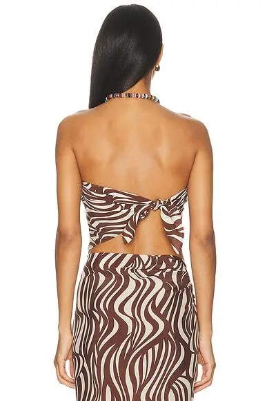 Enza Costa Scarf Top