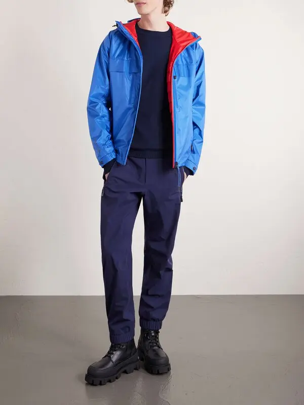 Moncler Logo-appliquéd Crepe Sweater