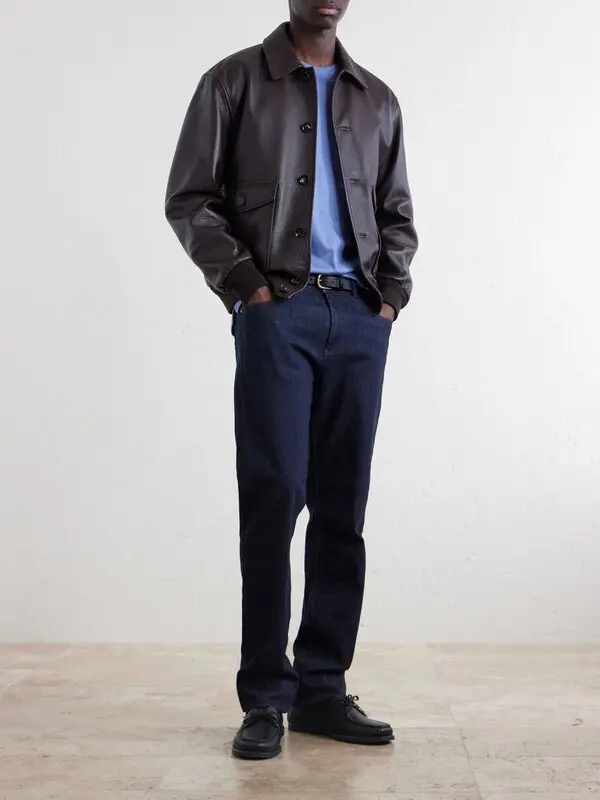 Zegna Cotton-jersey T-shirt - Blue