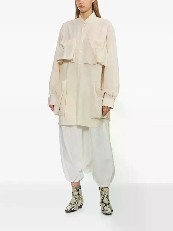Comme Des Garçons Elasticated-cuff Trousers