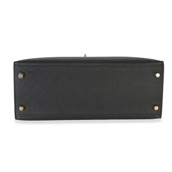 Hermès Epsom Sellier Kelly 28 Phw - Black