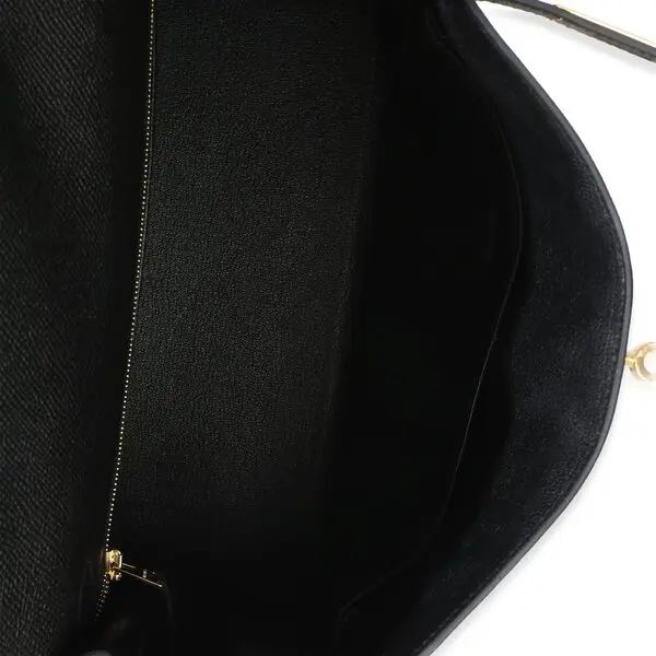 Hermès Epsom Sellier Kelly 28 Phw - Black