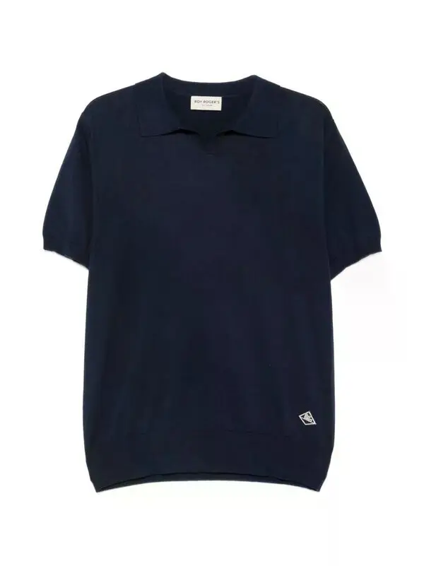 ROY ROGER'S Short-sleeve Polo Shirt - Blue