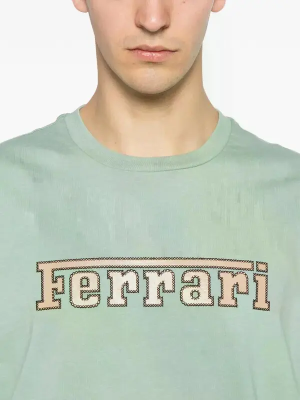 FERRARI Logo-patch T-shirt