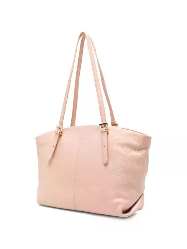 CROMIA Serena Grained Leather Shoulder Bag