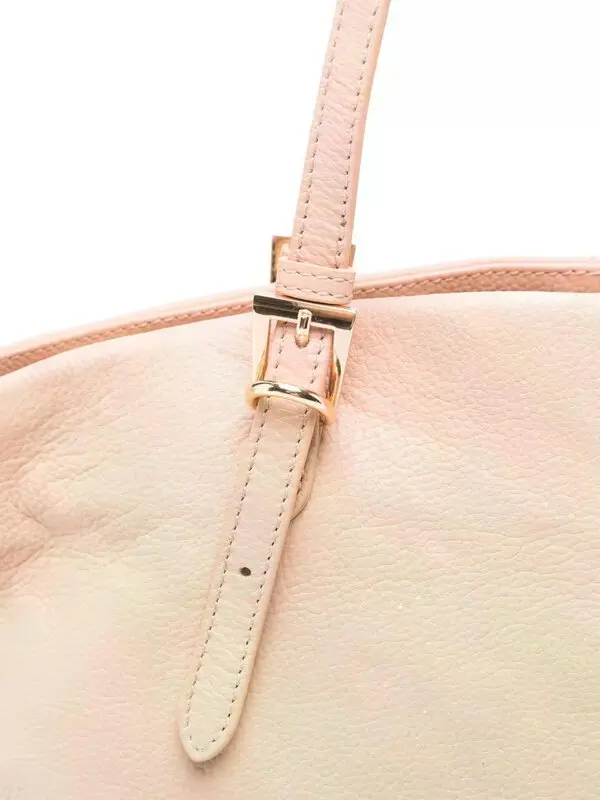 CROMIA Serena Grained Leather Shoulder Bag