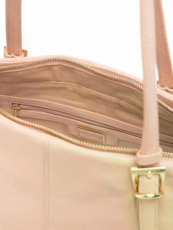CROMIA Serena Grained Leather Shoulder Bag