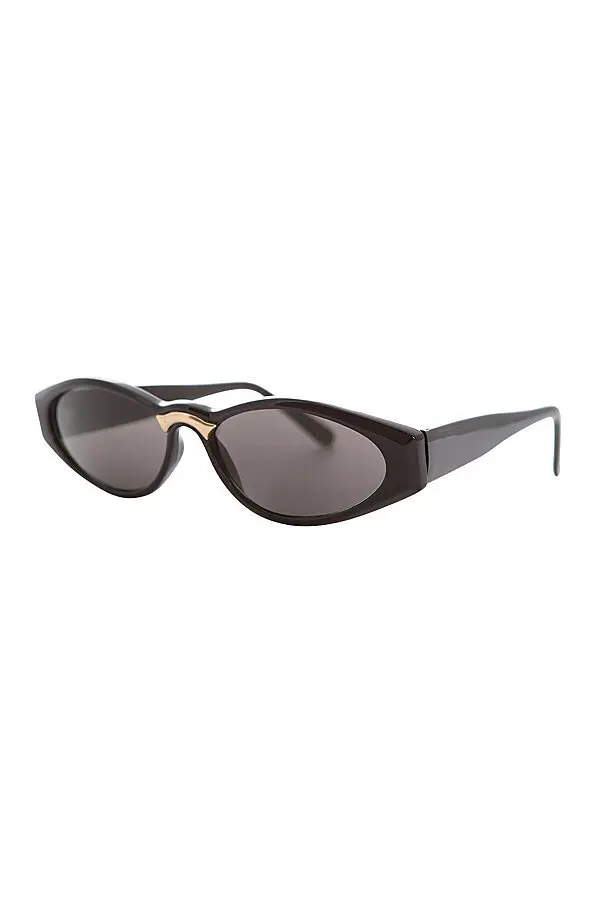 SUNGLASS MUSEUM Vintage Gala Sunglasses By - Black