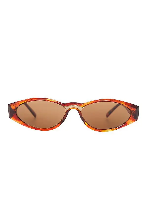 SUNGLASS MUSEUM Vintage Gala Sunglasses By - Brown Motif