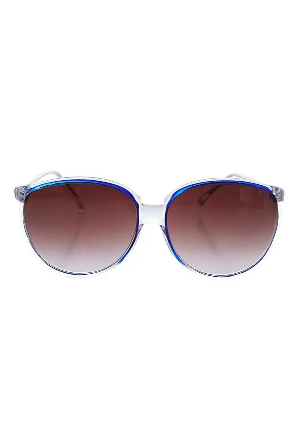 SUNGLASS MUSEUM Vintage April Sunglasses By - Blue