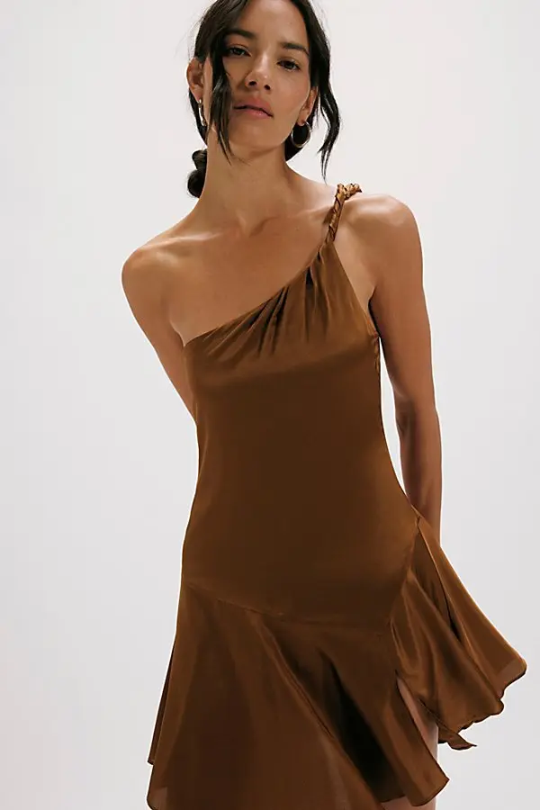 HANSEN & GRETEL Birkin Mini Dress - Toffee