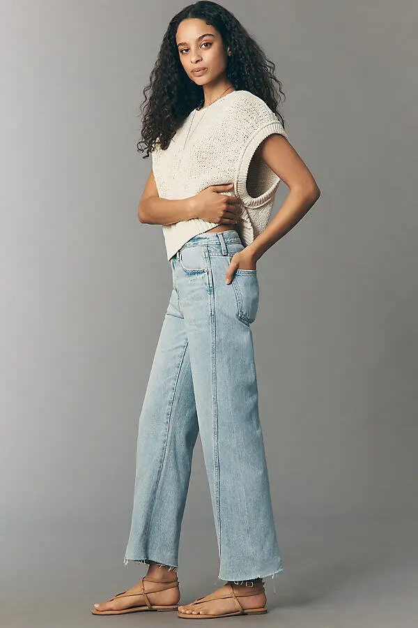PISTOLA Kacey High-rise Cuffed Boyfriend Jeans