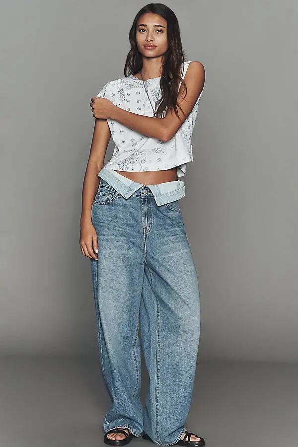RAGABOND Jackie Pleated T-shirt Top