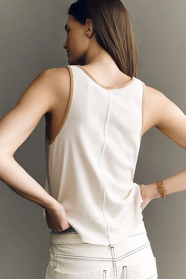 RAGABOND Stardust Cotton Hemp Blend Tank Top