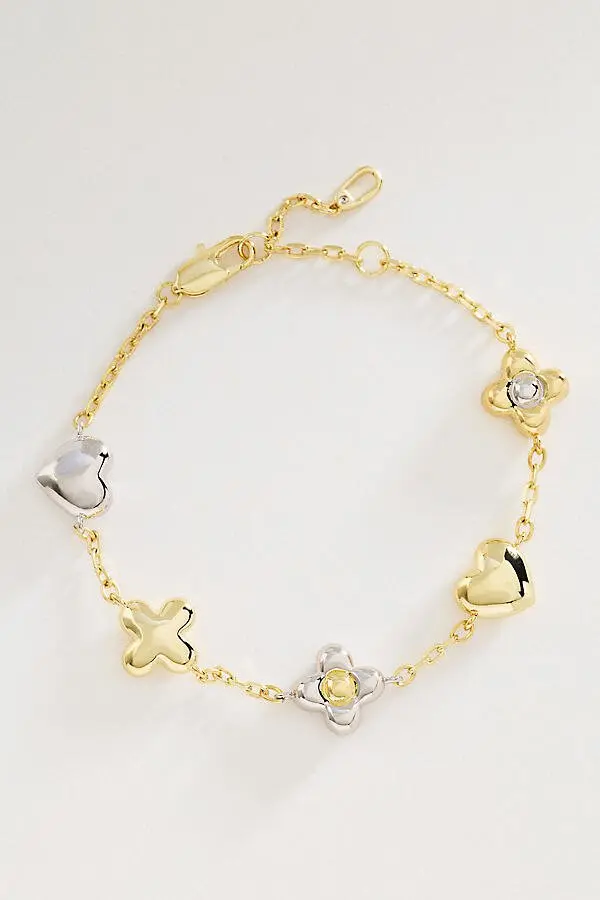 ANA LUISA Azura Bracelet - Gold & Silver