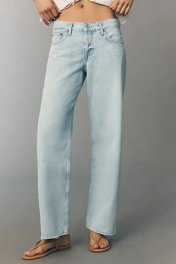 AGOLDE Low-rise Loose Fit Jeans