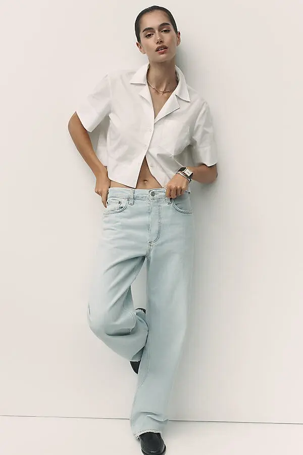 AGOLDE Low-rise Loose Leg Jeans
