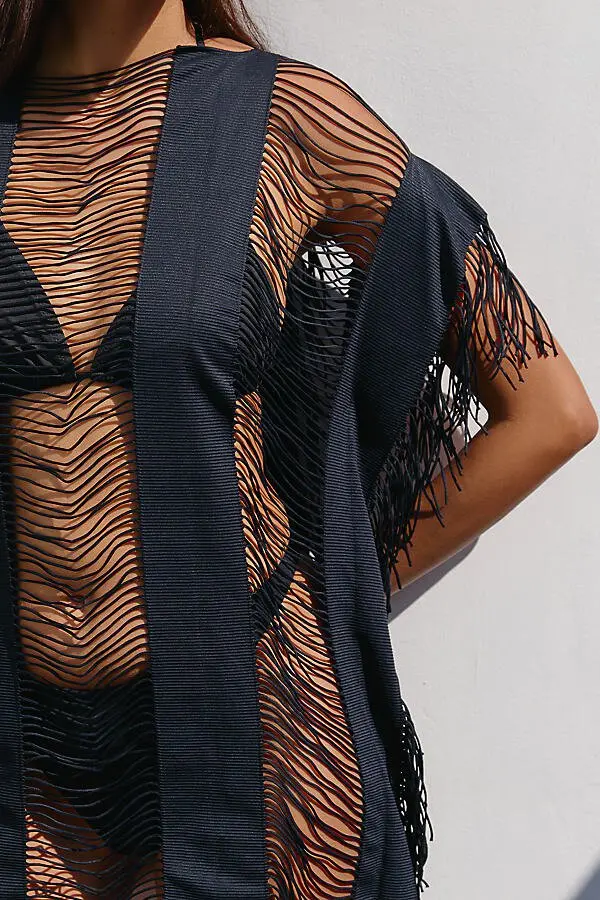 PQ SWIM Monique Cover-up - Black