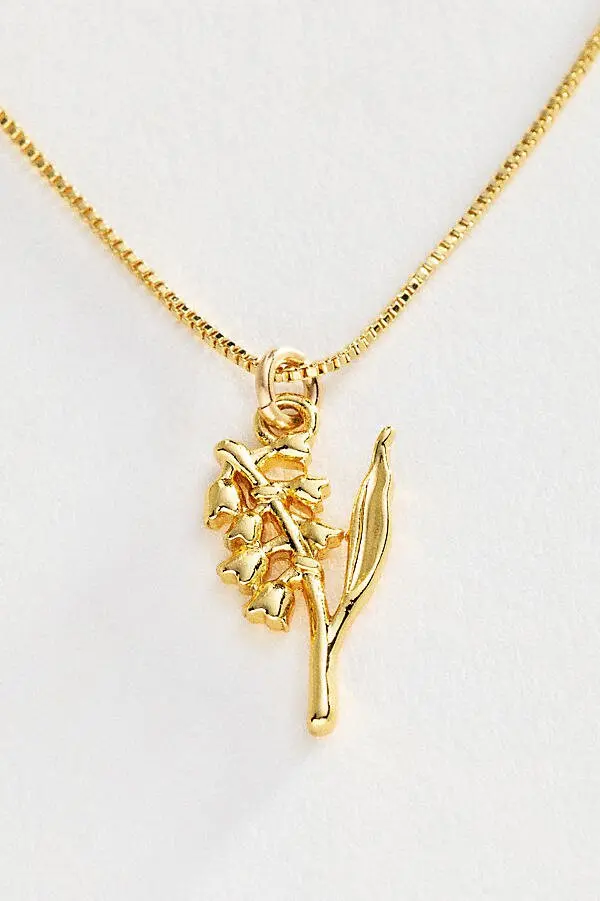 SET & STONES Elsie Birth Flower Necklace - May