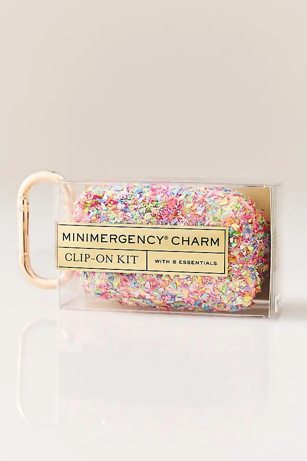 PINCH PROVISIONS Neon Glitter Minimergency Charm - Multi