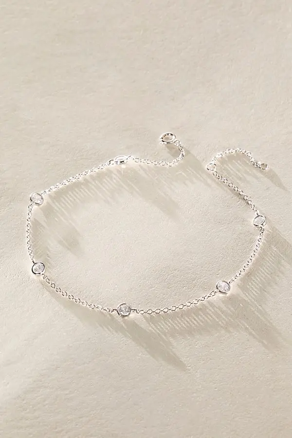 Free People Rian Anklet - Silver