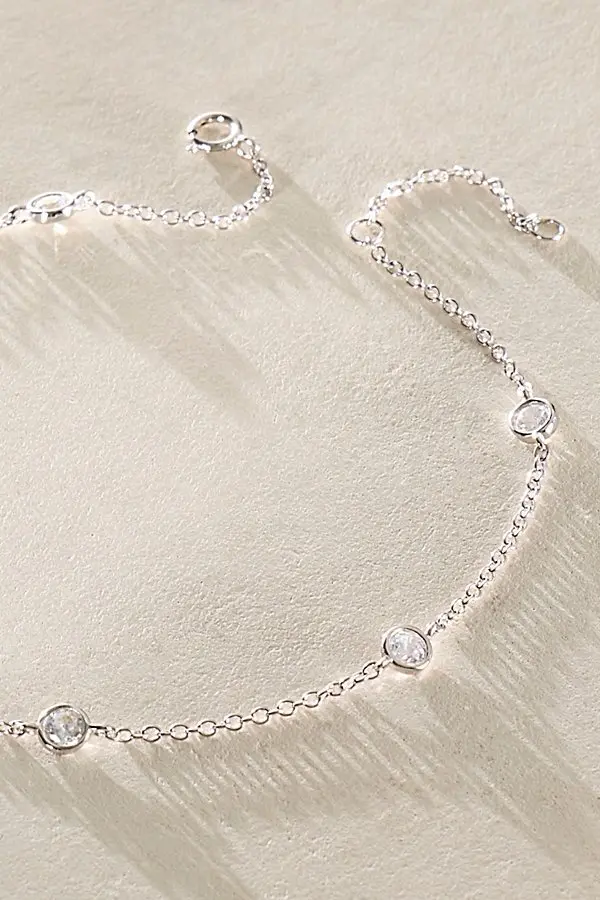 Free People Rian Anklet - Silver