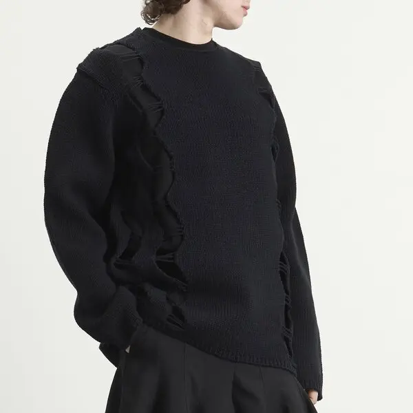 Comme Des Garçons Lily-yarn Long Sleeve Jersey