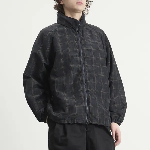 Comme Des Garçons Micro Check Raincoat