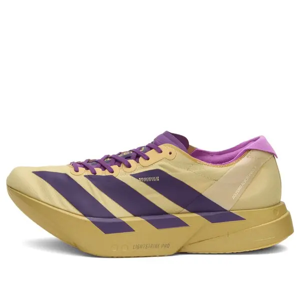 ADIDAS RUNNING Adidas Adizero Adios Pro 4 Sneaker - Sand/rich Purple/gold Met