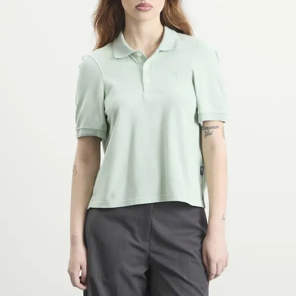 MAISON MARGIELA Cotton Polo Top With Embroidered Branding