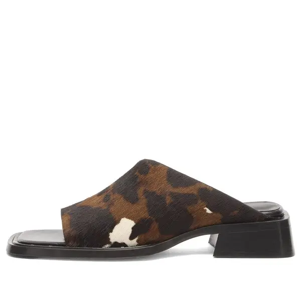 MIISTA Ala Asymmetric Sandals - Cow Aruna Tan Brown