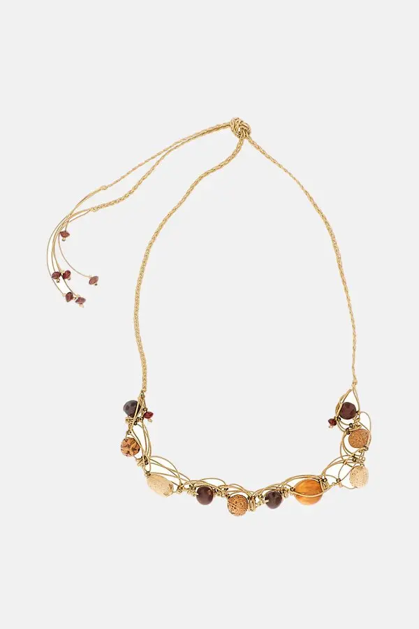 HUI Braided Necklace - Multicolor