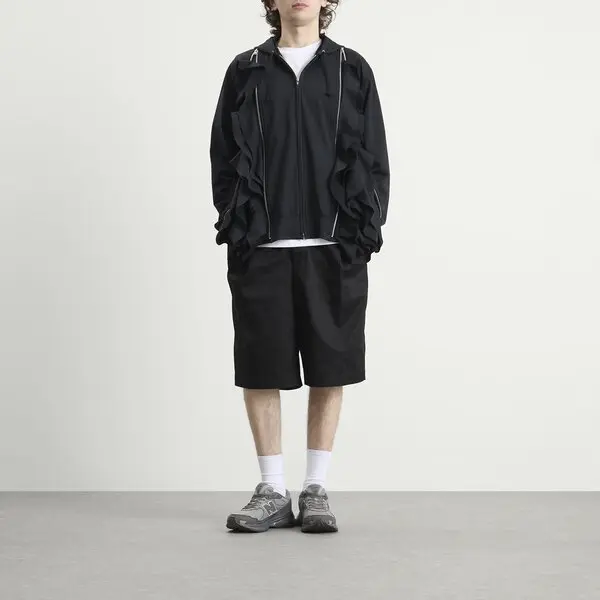Comme Des Garçons Ruffle Hoodie