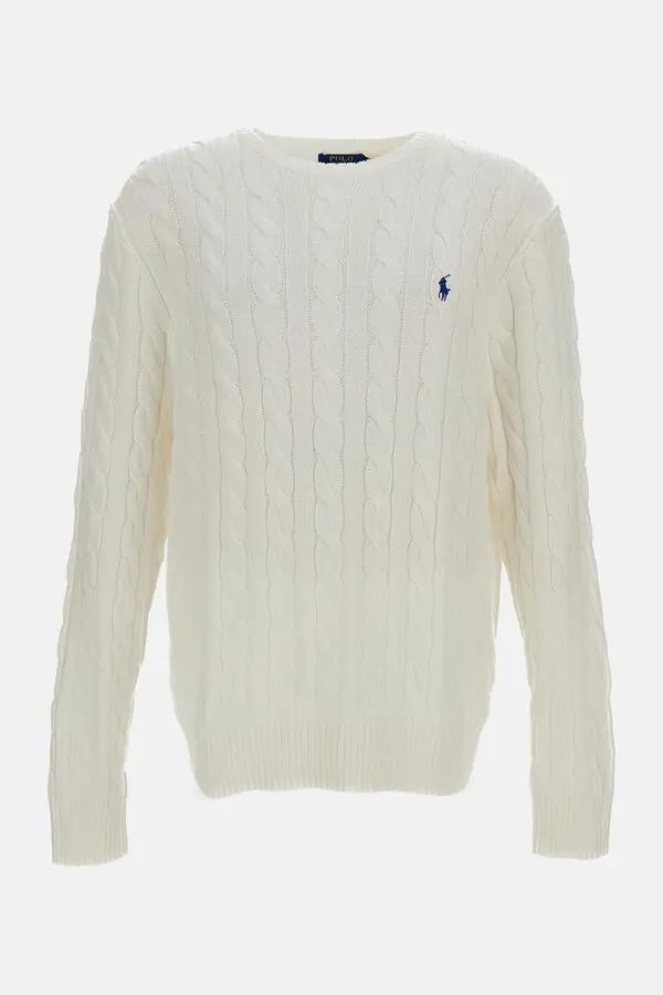 Polo Ralph Lauren Cable-knit Pullover - White