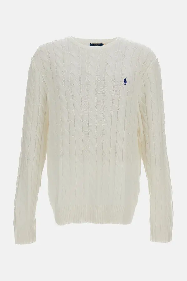 Polo Ralph Lauren Cable-knit Pullover - White
