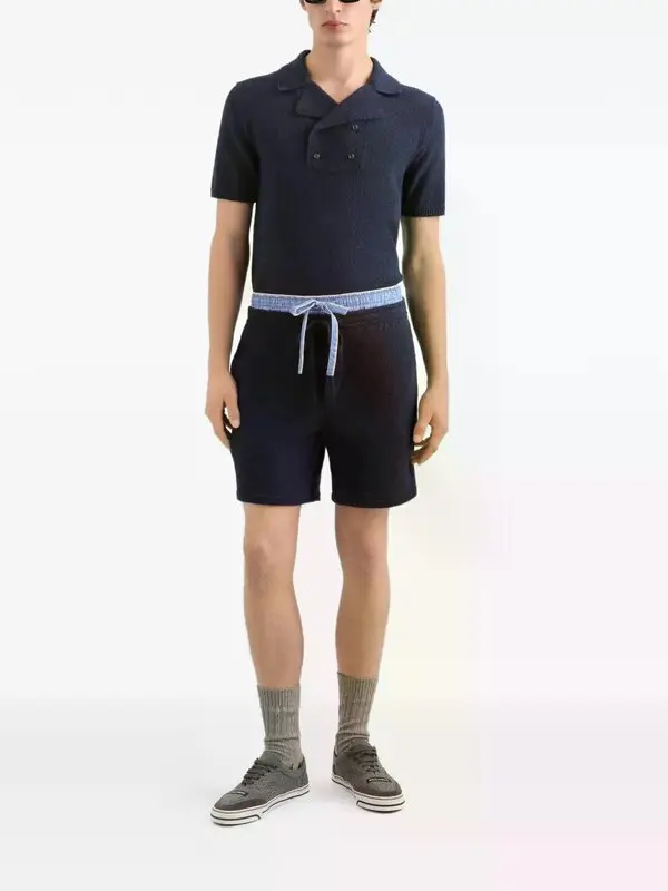Dolce & Gabbana Striped Pocket Shorts