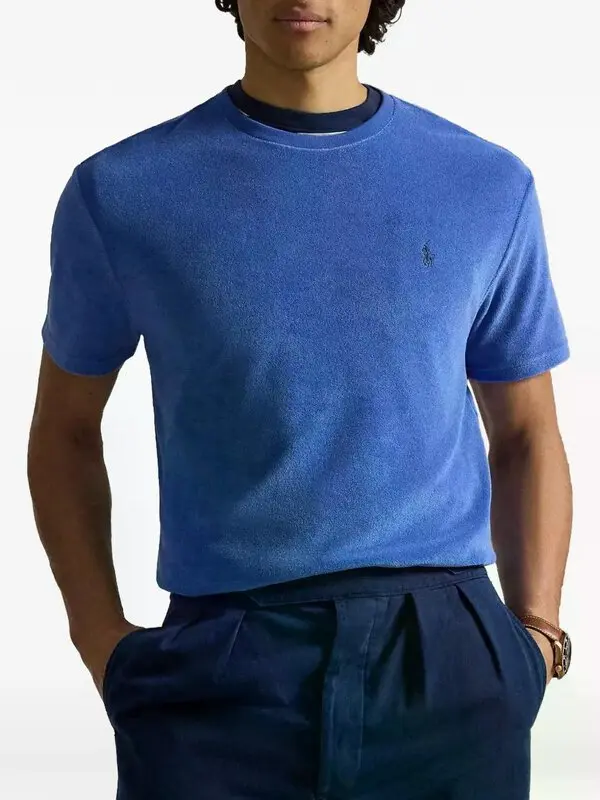 Polo Ralph Lauren Terry-textured T-shirt