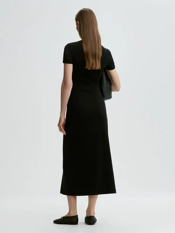 BY MALENE BIRGER Irina Organic Cotton Maxi Dress - Black