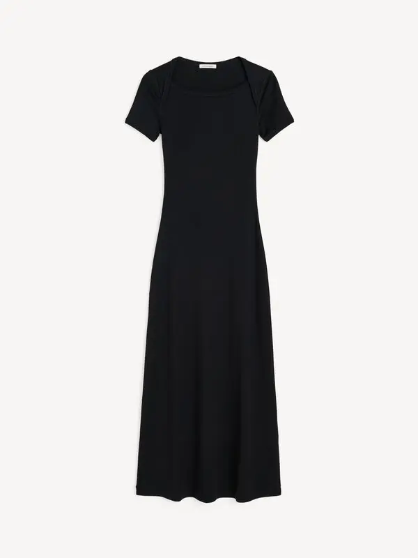 BY MALENE BIRGER Irina Organic Cotton Maxi Dress - Black