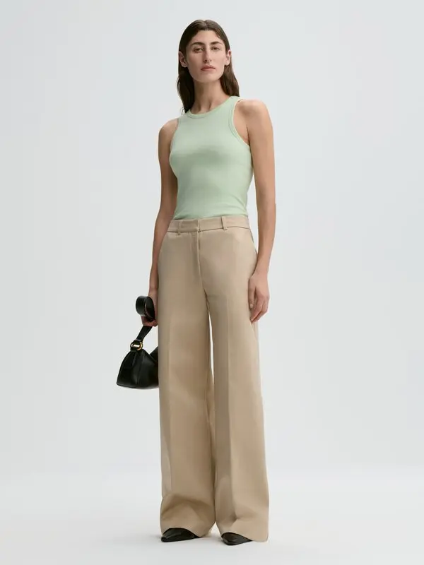 BY MALENE BIRGER Mani Organic Cotton Tank Top - Seacrest