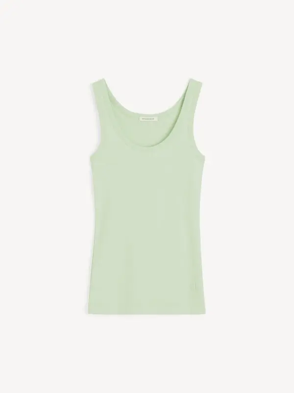 BY MALENE BIRGER Dali Organic Cotton Tank Top - Seacrest
