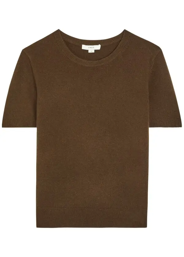 Vince Relaxed Wool-blend Fine-knit Top