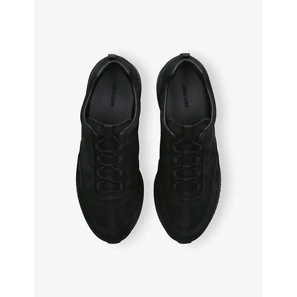 John Lobb Stream Tonal-lace Suede Trainers